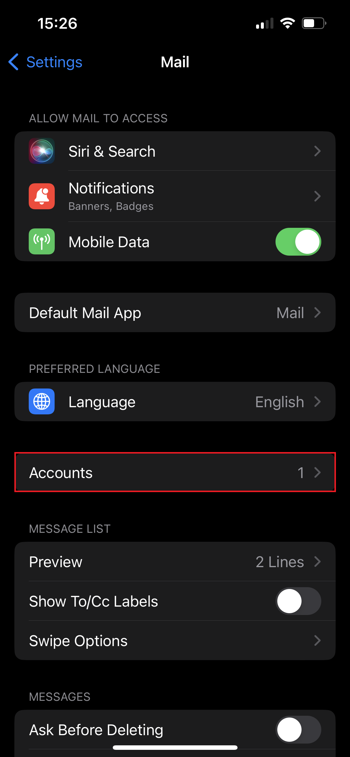 Configure Mail App on iOS Mobile Device (iPhone, iPad) – CenturyLink Office