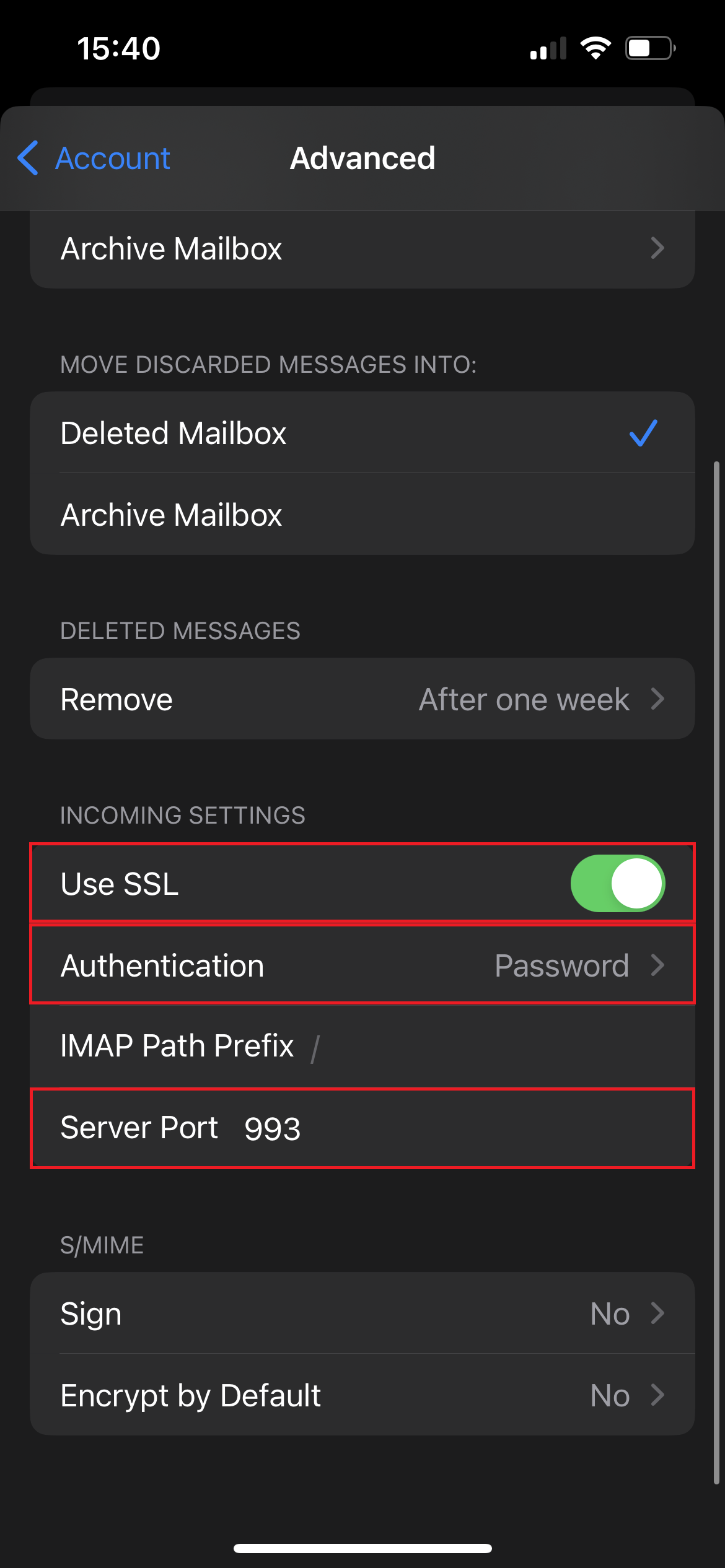 Configure Mail App on iOS Mobile Device (iPhone, iPad) – CenturyLink Office