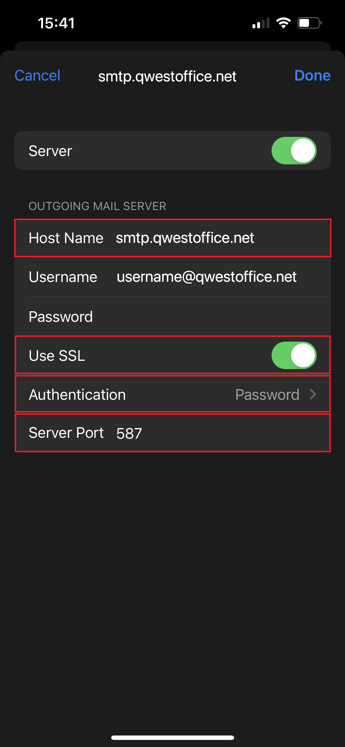 Configure Mail App on iOS Mobile Device (iPhone, iPad) – CenturyLink Office